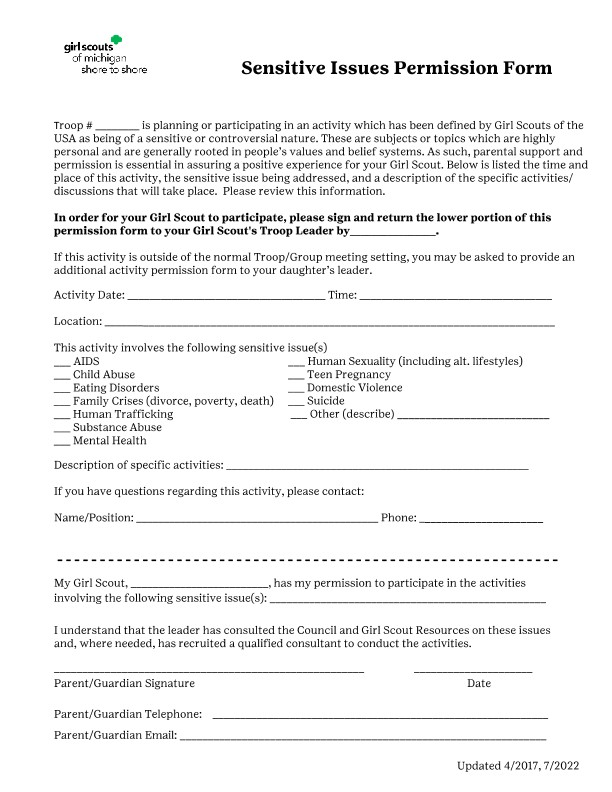 Forms and Documents